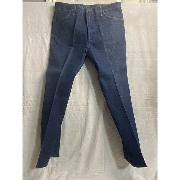 Wrangler | Jeans | Vintage 9s Starched Wrangler Jeans Mens 38x3 Cowboy ...
